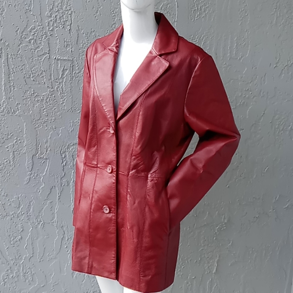 George | Jackets & Coats | George Ladies Genuine Leather Jacket | Poshmark
